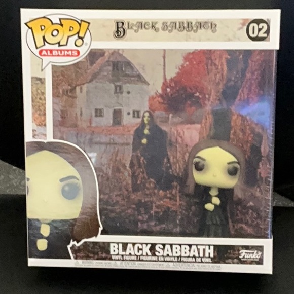 Funko | Other | Funko Pop Albums Black Sabbath Figure In Black And ...